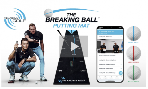 ME AND MY GOLF SHOWCASE THE BREAKING BALL PUTTING MAT™ WITH A BRAND-NEW PRODUCT VIDEO - The Golf ...