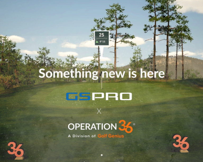 “OPERATION 36 GOLF ANNOUNCES INDOOR PROGRAM WITH GSPRO PARTNERSHIP ...