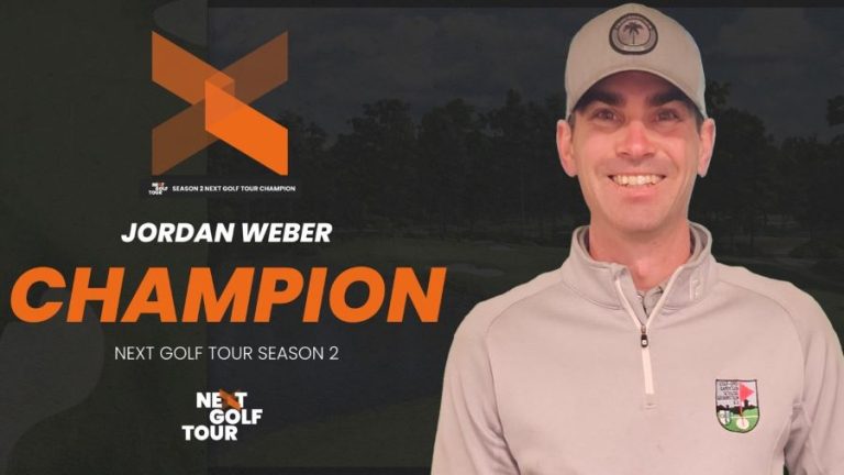NEXT GOLF TOUR CHAMPION JORDAN WEBER TEES IT UP ON DP WORLD TOUR - The ...