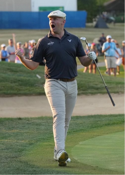 CALLAWAY® APPAREL AMBASSADOR HARRY HALL CAPTURES FIRST PGA TOUR VICTORY ...