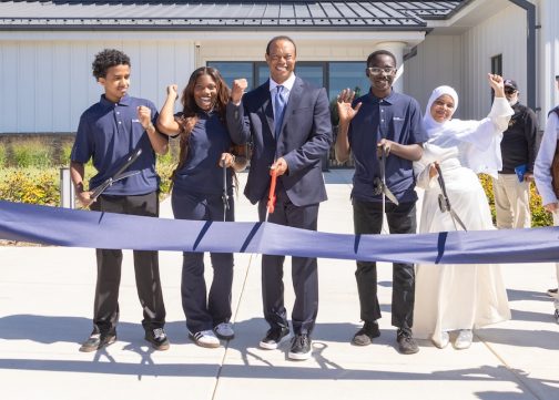 TIGER WOODS, TGR FOUNDATION AND COBBS CREEK FOUNDATION CELEBRATE RIBBON ...