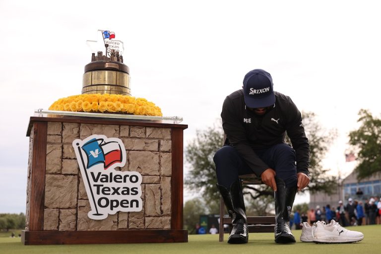 JJ. Spaun Secures Victory at Valero With Puma Golf Footwear and Apparel ...